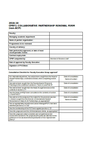 FREE 36+ Partnership Forms in PDF | MS Word
