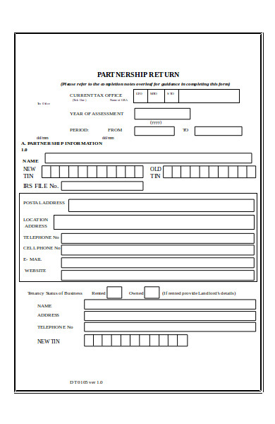FREE 36+ Partnership Forms in PDF | MS Word