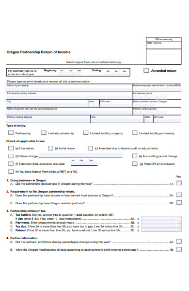 FREE 36+ Partnership Forms in PDF | MS Word