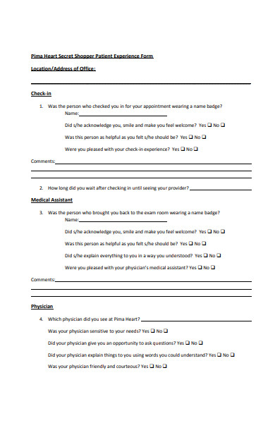 FREE 51+ Patient Forms in PDF | MS Word | Excel