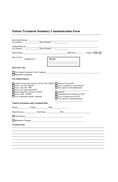 FREE 32+ Communication Forms in PDF | MS Word | XLS