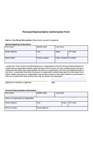 FREE 42+ Personal Forms in PDF | MS Word | Excel