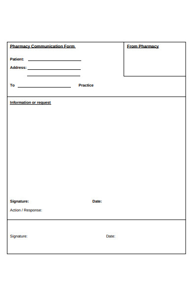 FREE 32+ Communication Forms in PDF | MS Word | XLS