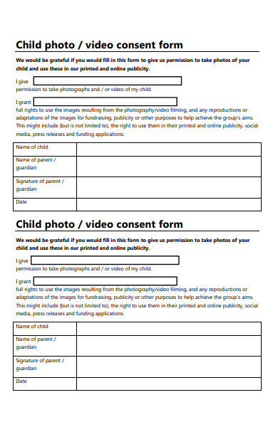 FREE 31+ Photography Forms in PDF | Ms Word