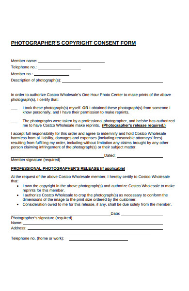 FREE 31+ Photography Forms in PDF | Ms Word