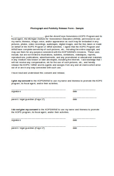 FREE 31+ Photography Forms in PDF | Ms Word