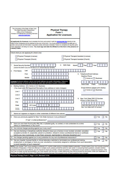 FREE 31+ Therapy Forms in PDF | MS Word | XLS