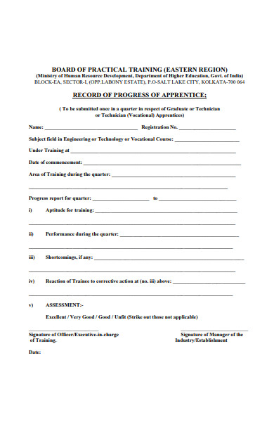 FREE 46+ Training Form Samples, PDF, Word, Google Docs, Excel