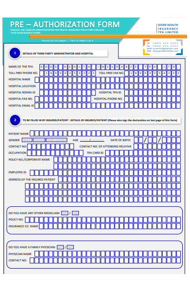 FREE 53+ Authorization Forms in PDF | MS Word | Excel