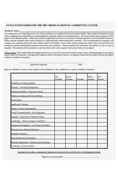 FREE 30+ Medical Evaluation Forms in PDF | MS Word
