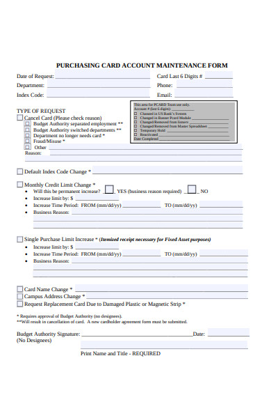 FREE 42+ Maintenance Forms in PDF | MS Word | XLS
