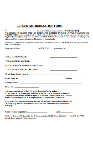 FREE 53+ Authorization Forms in PDF | MS Word | Excel