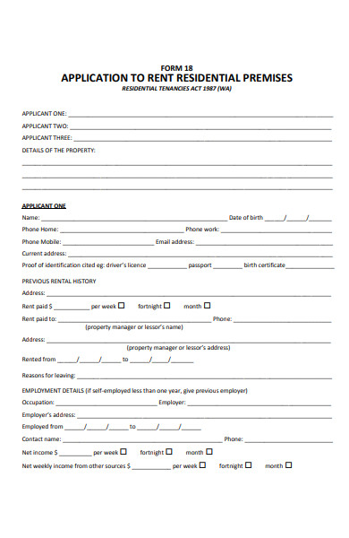 FREE 21+ Lease and Rental Forms in PDF