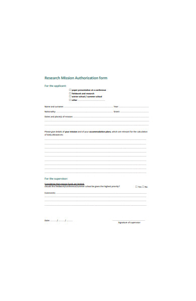 FREE 53+ Authorization Forms in PDF | MS Word | Excel