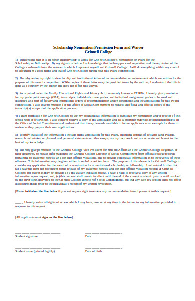 FREE 34+ Permission Forms in PDF | MS Word