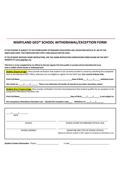 FREE 56+ School Form Samples, PDF, MS Word, Google Docs, Excel
