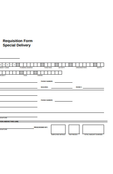 FREE 35+ Delivery Form Samples, PDF, MS Word, Google Docs