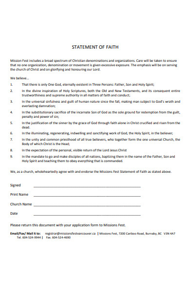 FREE 30+ Nonprofit Forms in PDF | MS Word