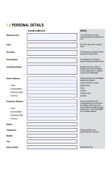 FREE 39+ Student Registration Form Samples, PDF, MS Word, Google Docs ...