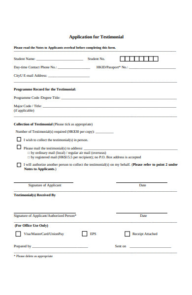 FREE 31+ Testimonial Form Samples, PDF, MS Word, Google Docs