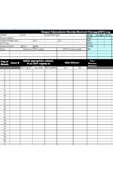 FREE 31+ Therapy Forms in PDF | MS Word | XLS