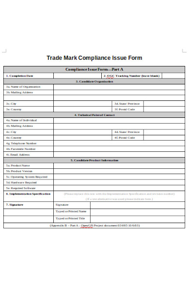 FREE 19+ Trademark Forms in PDF | MS Word
