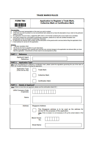 FREE 19+ Trademark Forms in PDF | MS Word