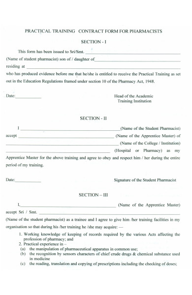 FREE 46+ Training Form Samples, PDF, Word, Google Docs, Excel