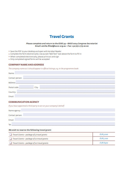 FREE 42+ Travel Booking Form Samples, PDF, MS Word, Google Docs
