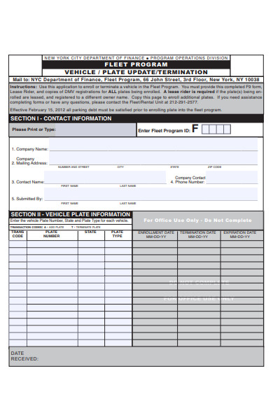 FREE 51+ Termination Forms in PDF | MS Word | XLS