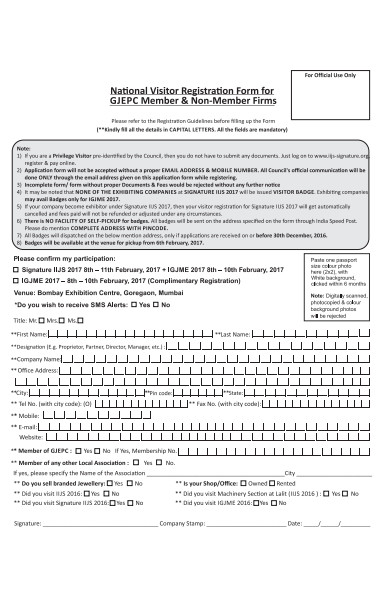 FREE 36+ Visitors Form Samples, PDF, MS Word, Google Docs, Excel