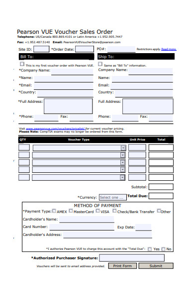 FREE 60+ Sales Order Form Samples, PDF, MS Word, Google Docs, Excel