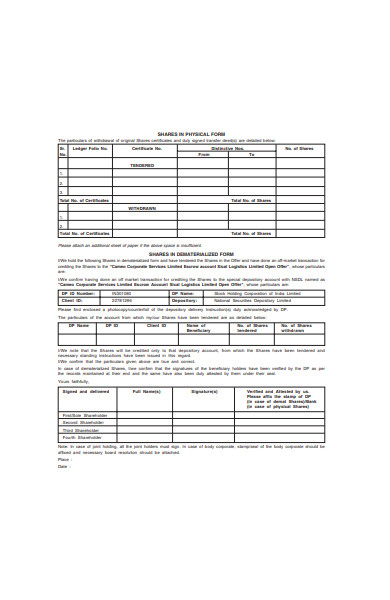 FREE 35+ Withdrawal Form Samples, PDF, MS Word, Google Docs, Excel