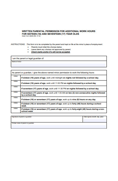 FREE 34+ Permission Forms in PDF | MS Word