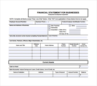 FREE 6+ Standard Business Statement Samples in PDF