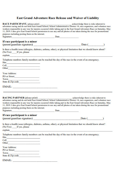 FREE 50+ Race Registration Form in PDF | Ms Word