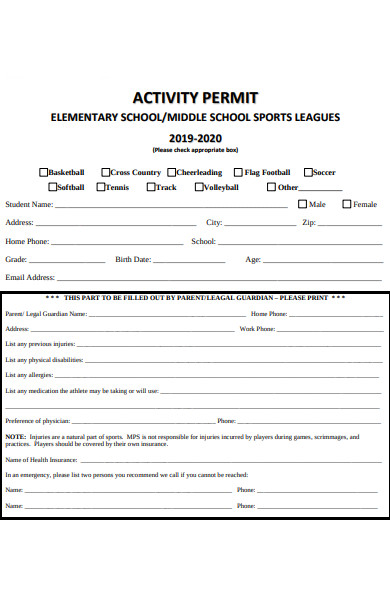 FREE 50+ Participation Forms in PDF | MS Word