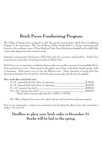 FREE 32+ Fundraising Order Forms in PDF | MS Word | XLS