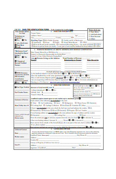 FREE 30+ Landlord and Tenant Forms in PDF | Ms Word | XLS
