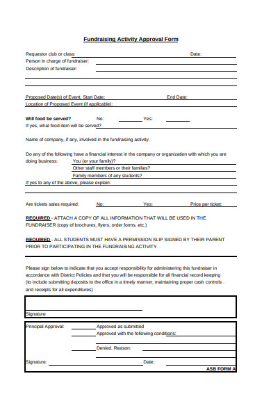 FREE 32+ Fundraising Order Forms in PDF | MS Word | XLS