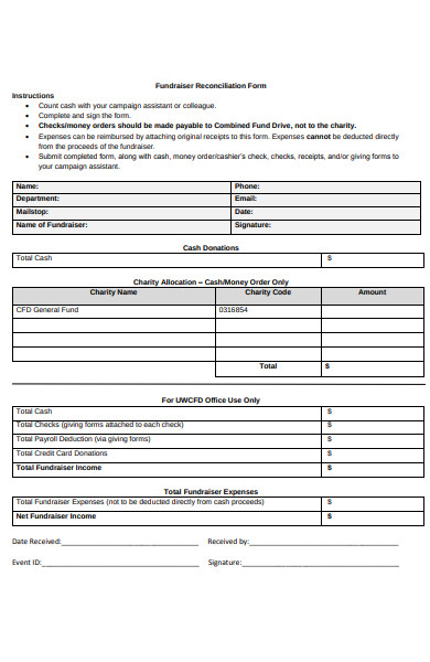 FREE 32+ Fundraising Order Forms in PDF | MS Word | XLS