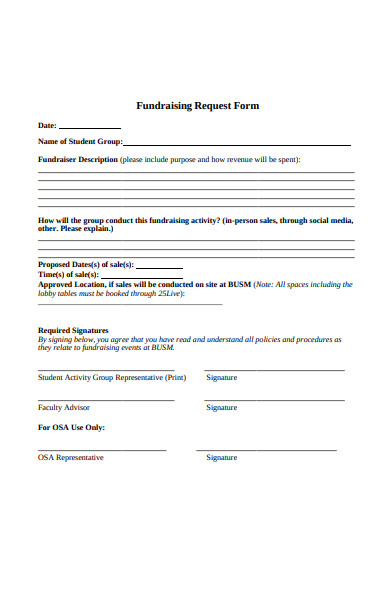 FREE 32+ Fundraising Order Forms in PDF | MS Word | XLS