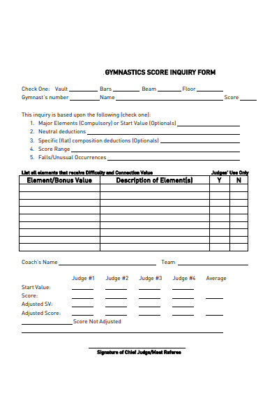 FREE 50+ Inquiry Forms in PDF | MS Word (doc.)