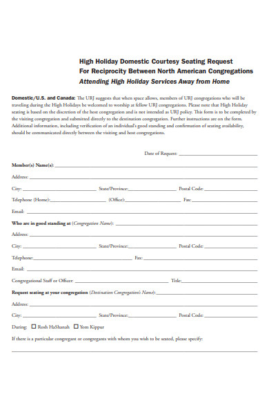 FREE 21+ Holiday Request Forms in PDF | MS Word | XLS