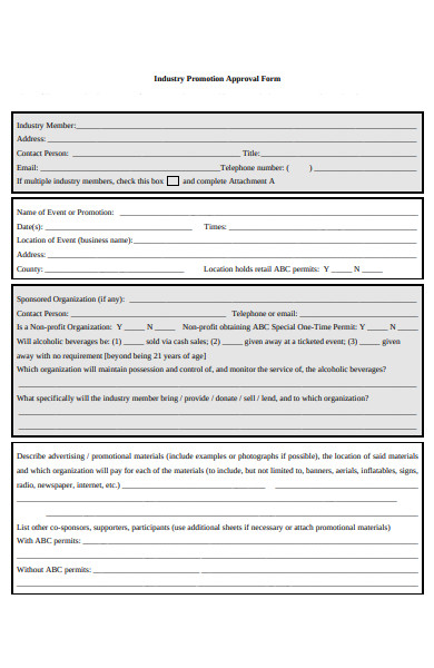 FREE 50+ Promotion Forms in PDF | MS Word