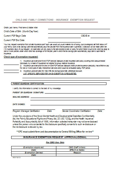 FREE 25+ Insurance Forms in PDF | MS Word