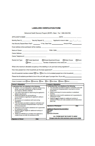 FREE 30+ Landlord and Tenant Forms in PDF | Ms Word | XLS