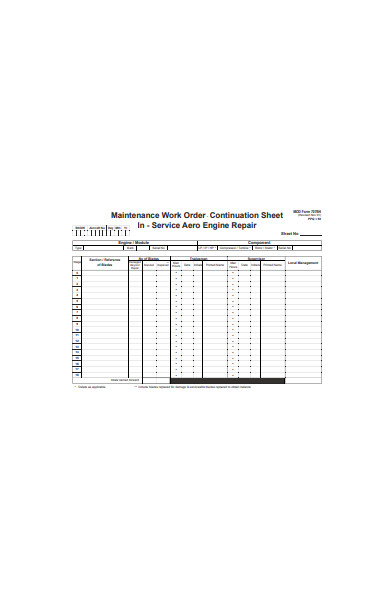 FREE 26+ Repair Work Order Form in PDF | Ms Word