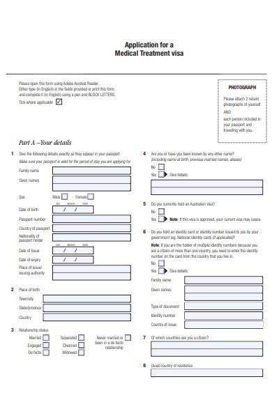 FREE 30+ Medical Application Forms in PDF | MS Word (.doc)