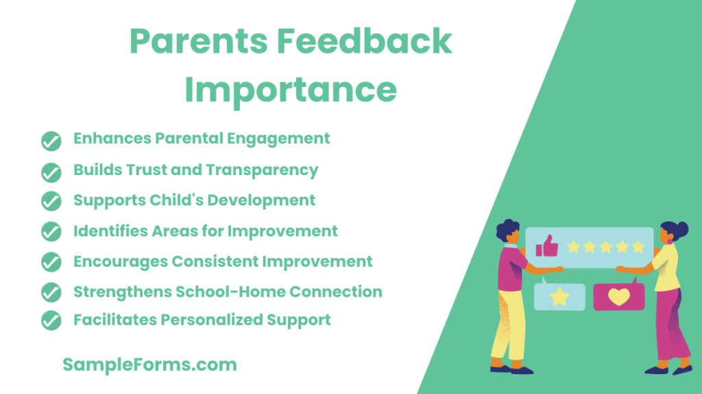 FREE 33+ Parent Feedback Form Samples, PDF, MS Word, Google Docs, Excel